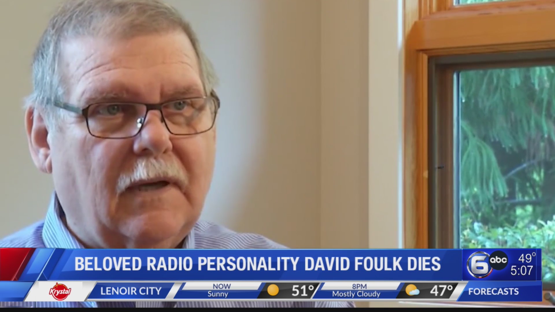 Beloved Knoxville radio personality Dave Foulk has died – WATE 6 On ...