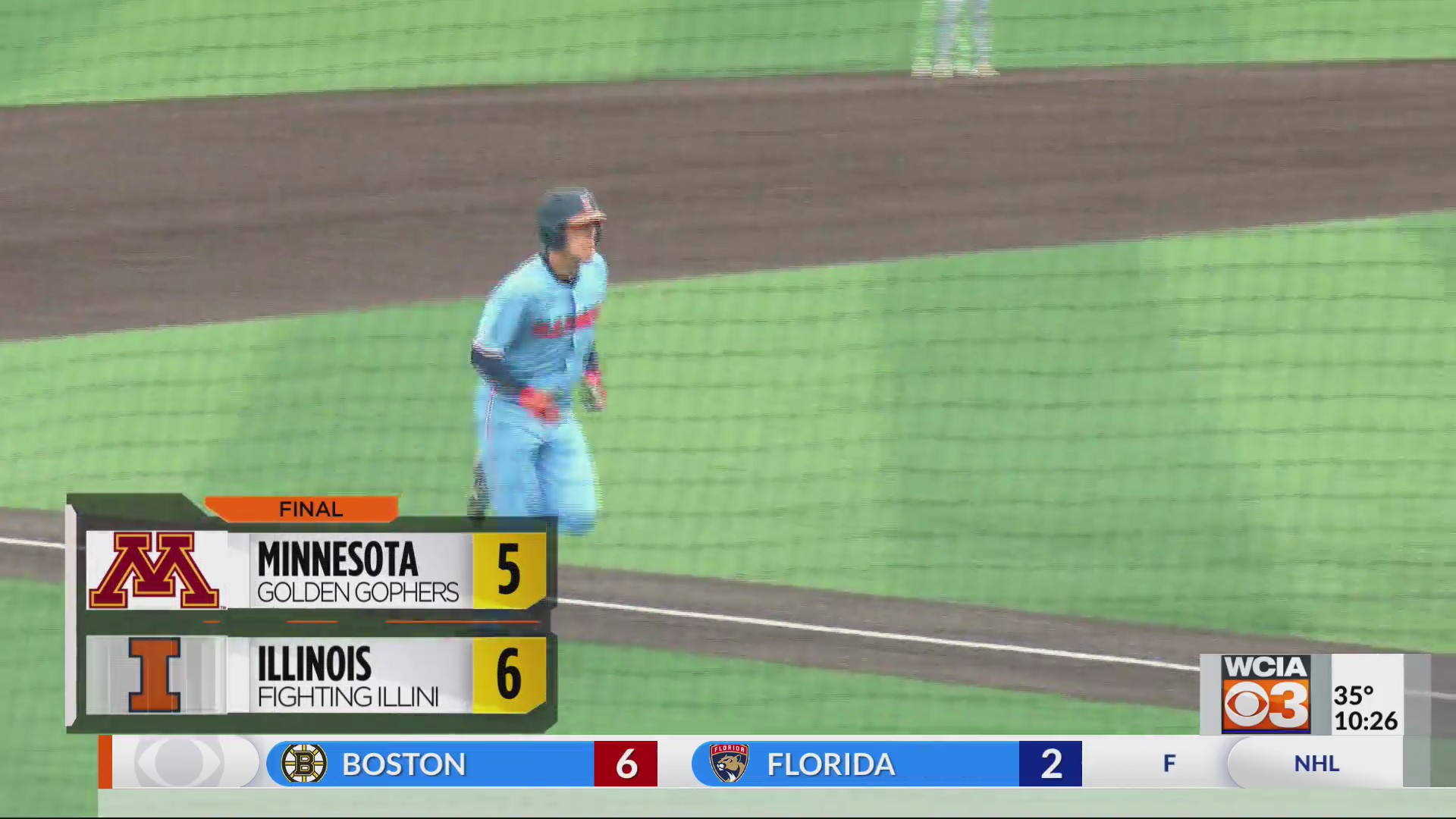 Illini slug four home runs in finale for Minnesota sweep – WCIA.com