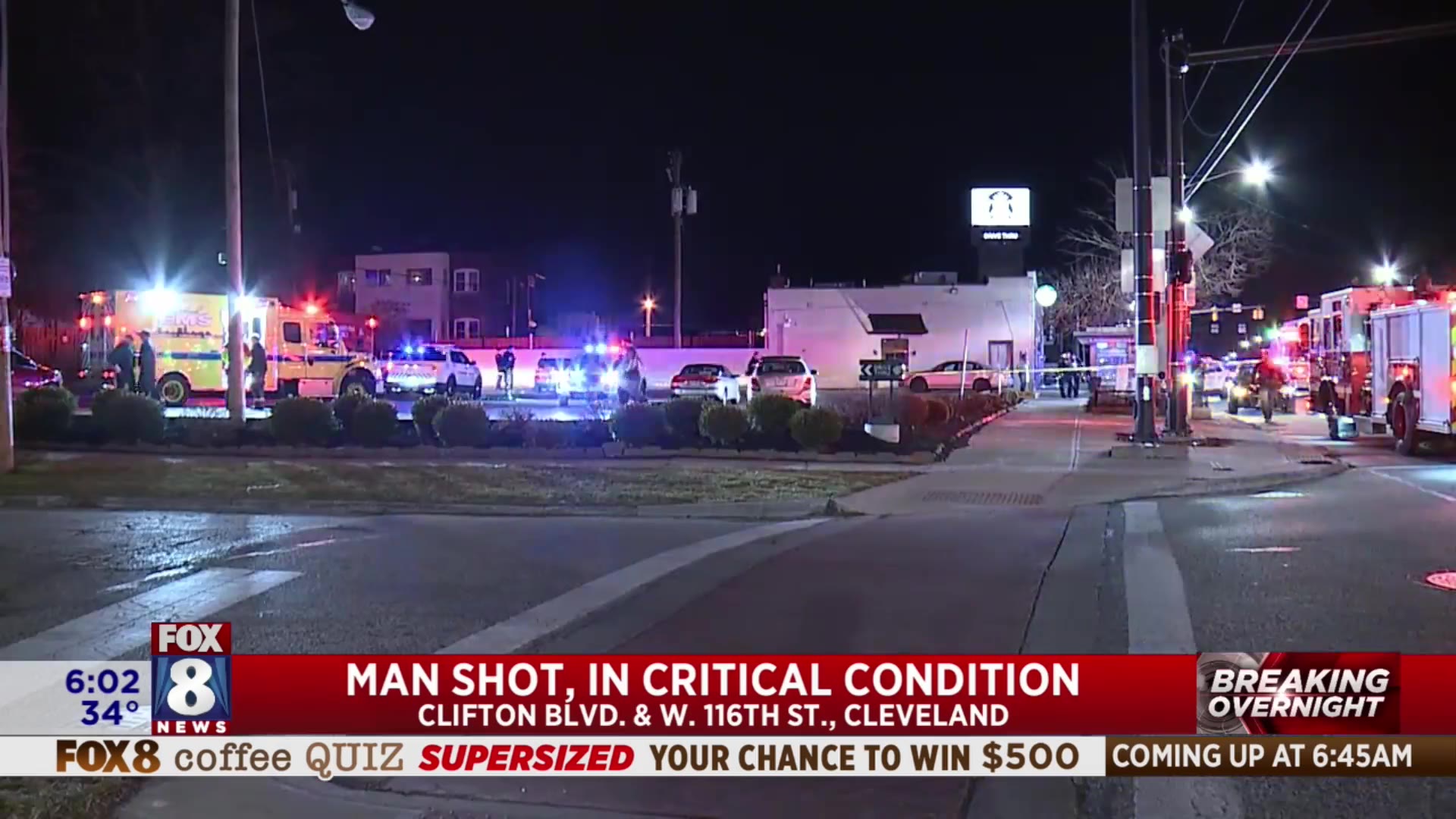 Man in critical condition after shooting at Clifton Boulevard and West ...