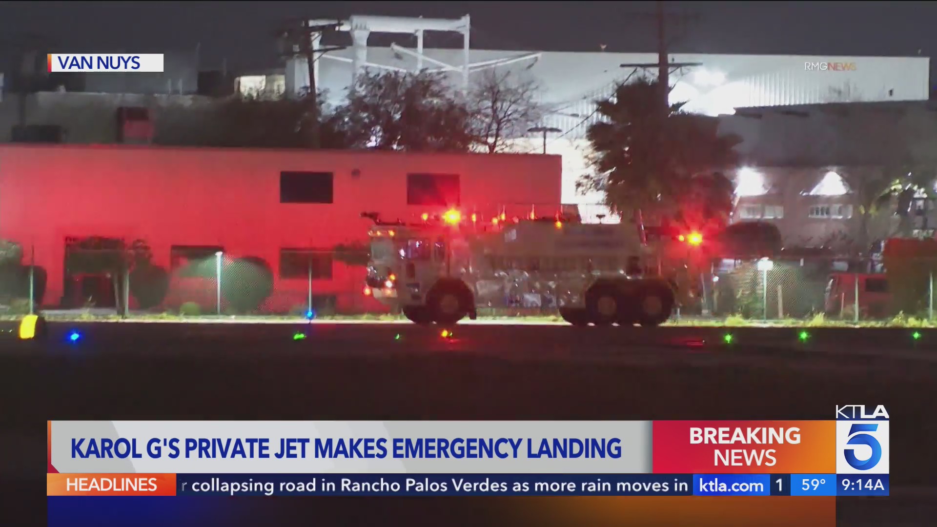 Karol G’s private jet makes emergency landing in L.A. – KTLA