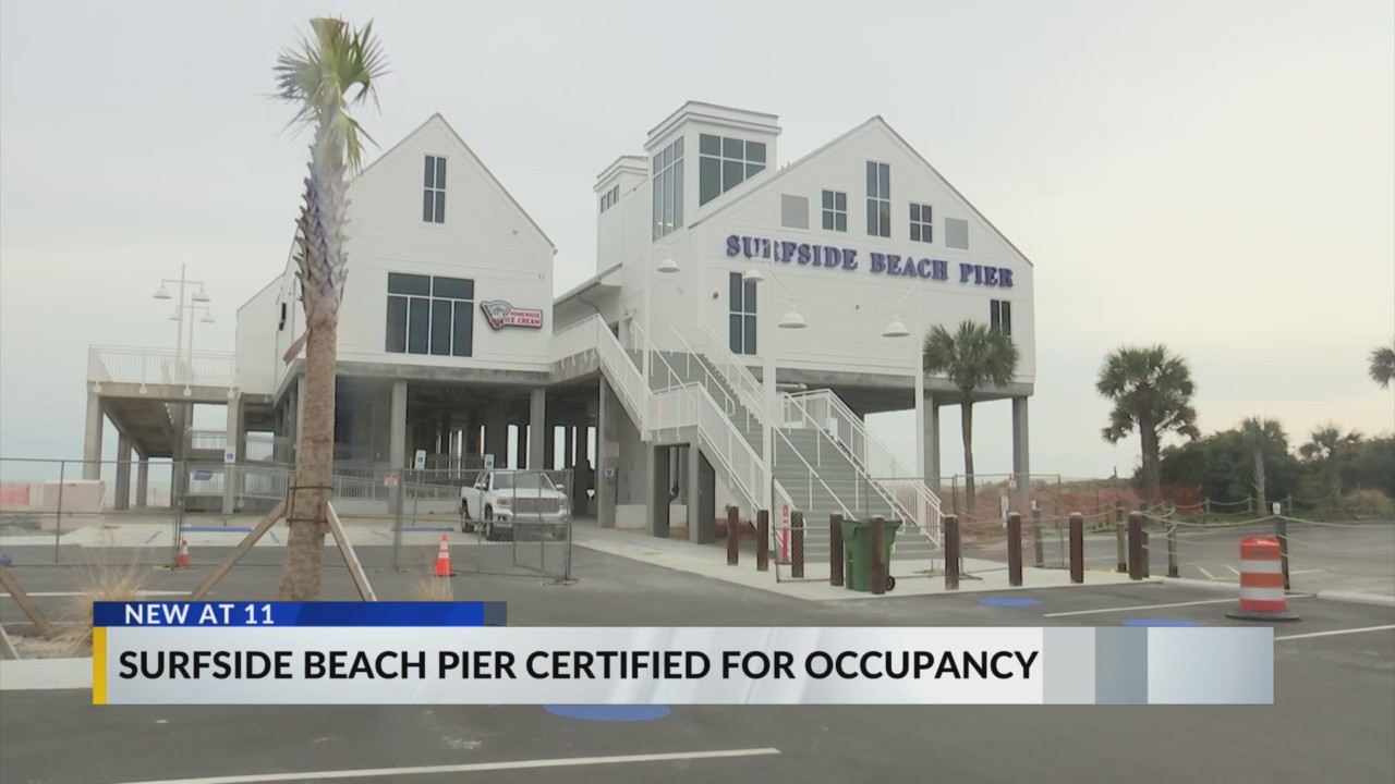 Surfside Beach pier officially certified for occupancy – WBTW