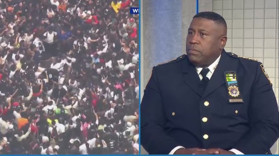 NYPD chief on Union Square riot over PlayStation giveaway – PIX11