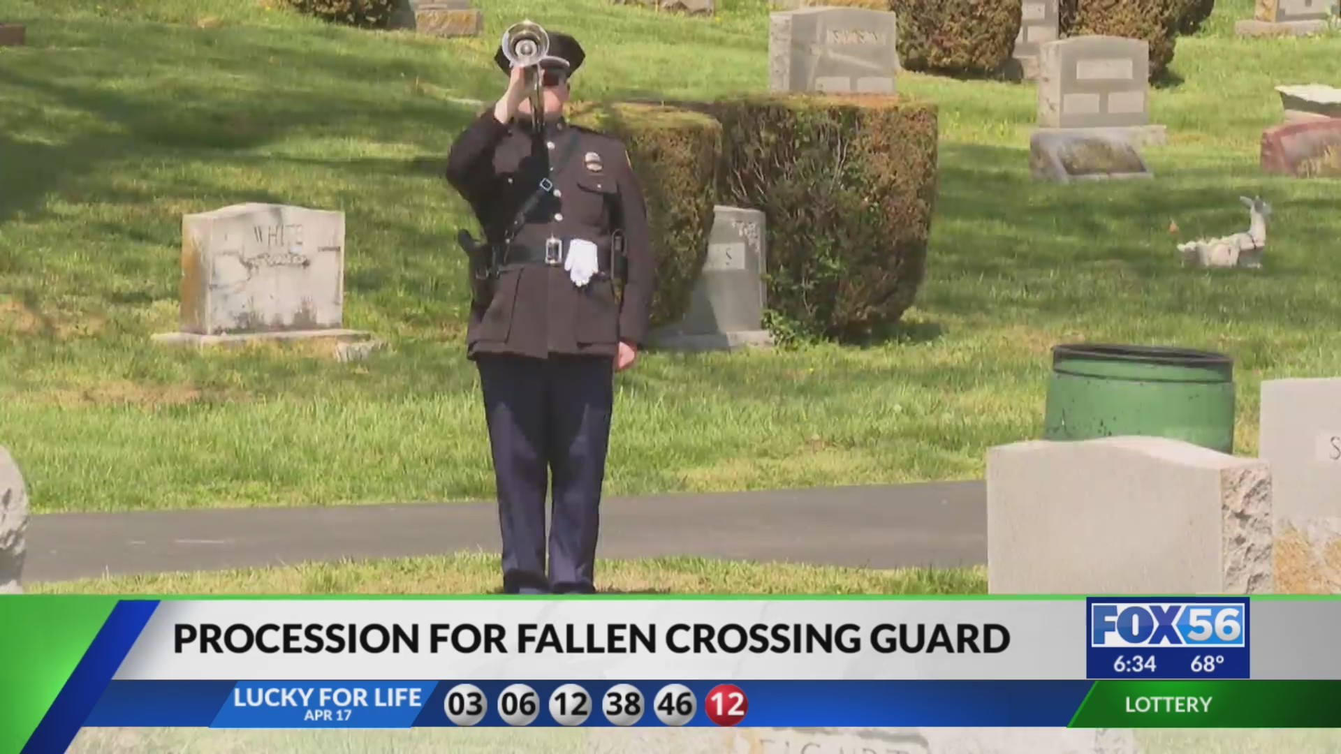 Lexington crossing guard receives procession – FOX 56 News