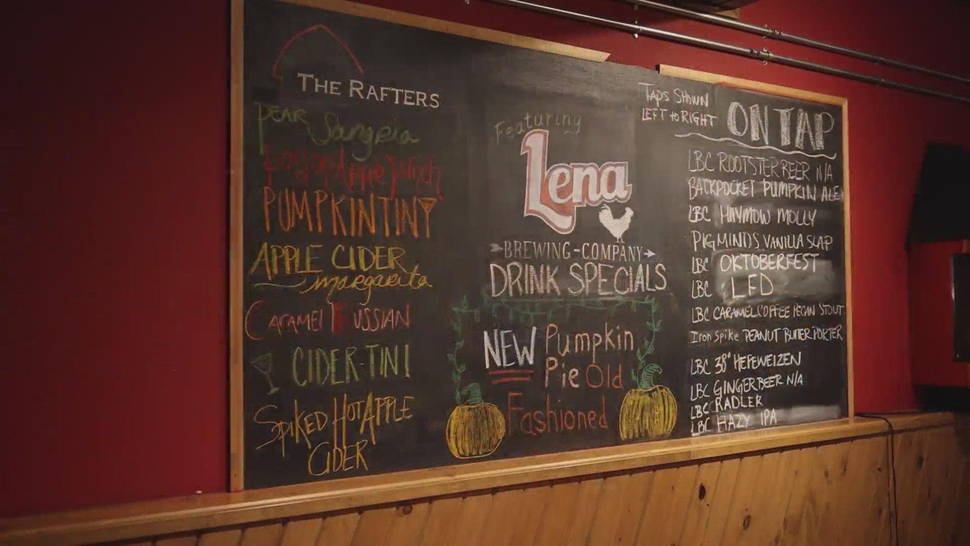 The Rafters Restaurant Catering and Events shows off their fall menu ...