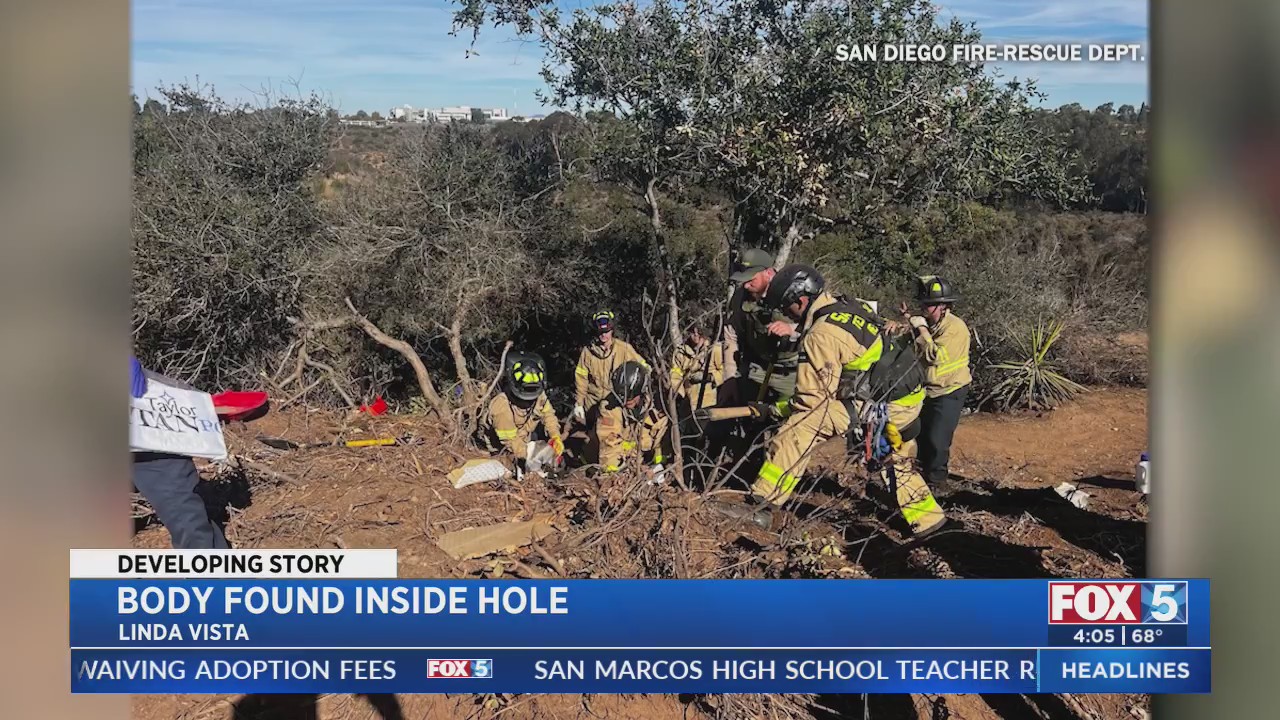 Body Found Inside Hole in Linda Vista – FOX 5 San Diego & KUSI News
