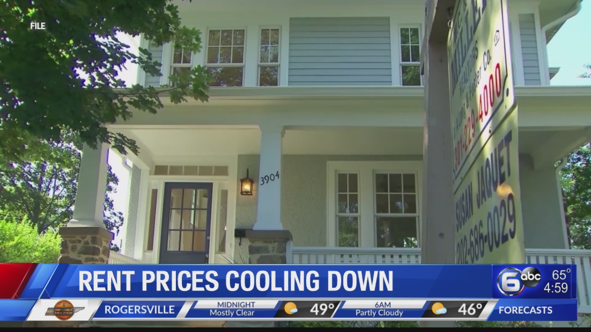 Rent prices cooling down – WATE 6 On Your Side