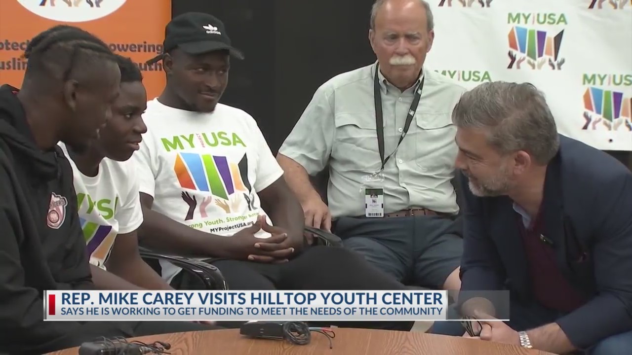 Rep. Mike Carey visits Hilltop youth center – NBC4 WCMH-TV