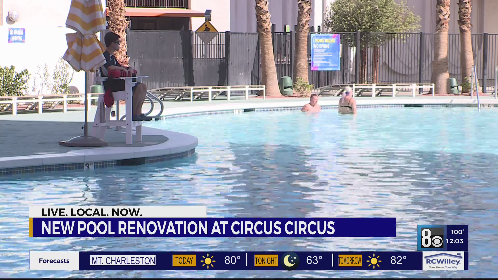 New Pool Renovation at Circus Circus – KLAS
