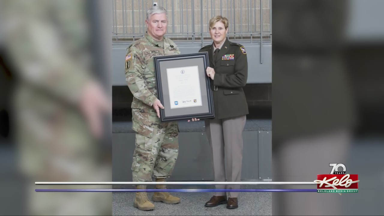 SD Guard promotes first female brigadier general – KELOLAND.com