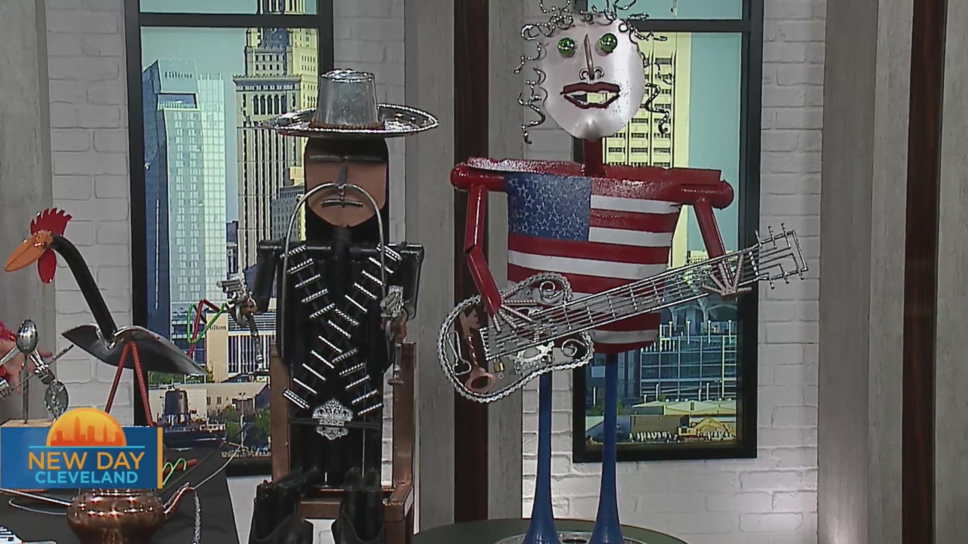 New Day Cleveland: Ray of Hope Creative Metal Art – Fox 8 Cleveland WJW