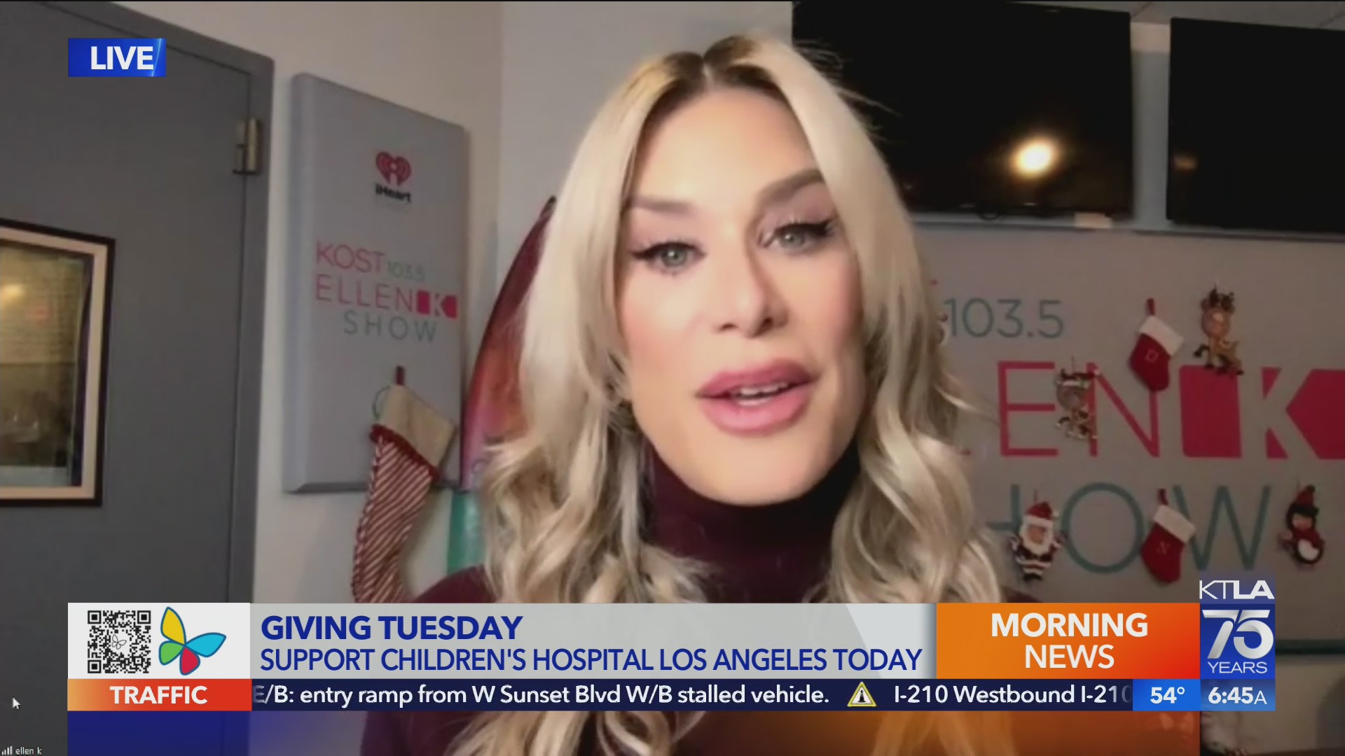 Ellen K shares her personal connection to CHLA on Giving Tuesday – KTLA