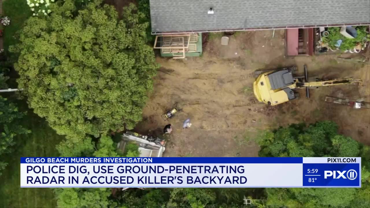 Police use ground-penetrating radar in Gilgo Beach murders suspect’s backyard – PIX11