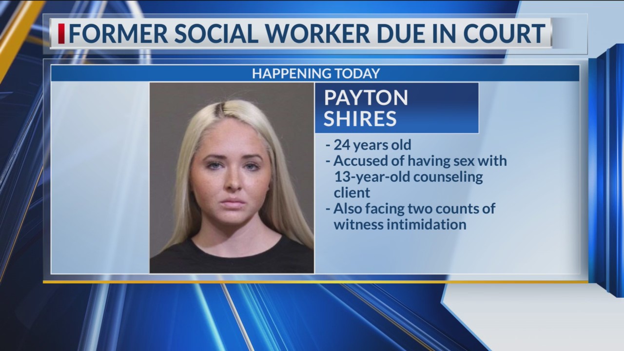 Former Social Worker Accused Of Having Sex With A Minor Waives Bond
