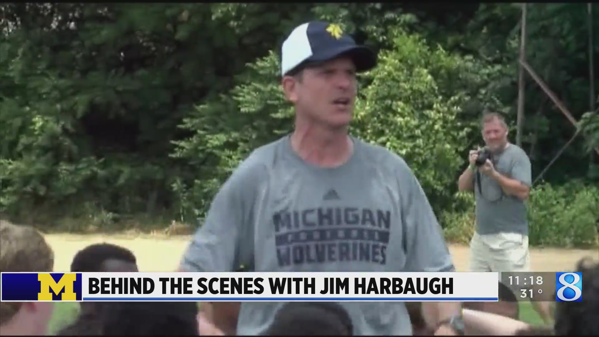 Behind the scenes with Jim Harbaugh – FOX21 News Colorado