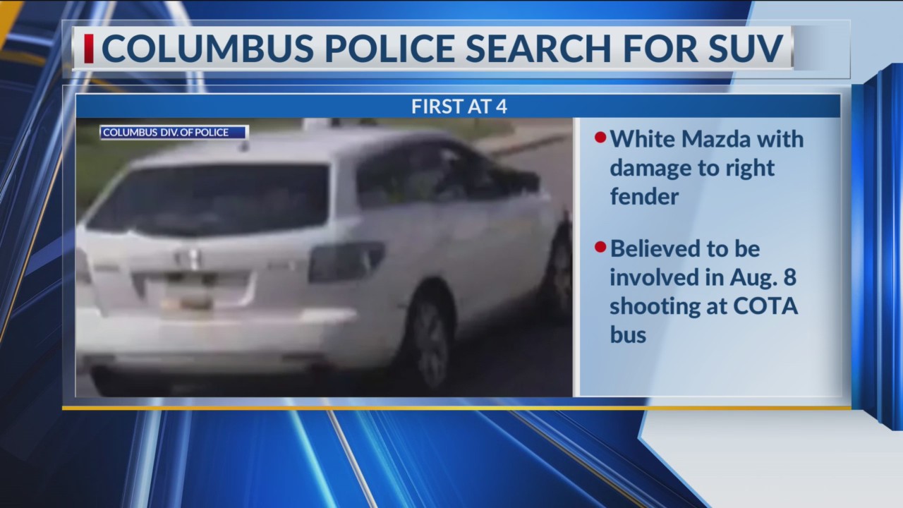 SUV sought by Columbus police may have been involved in shots fired at ...