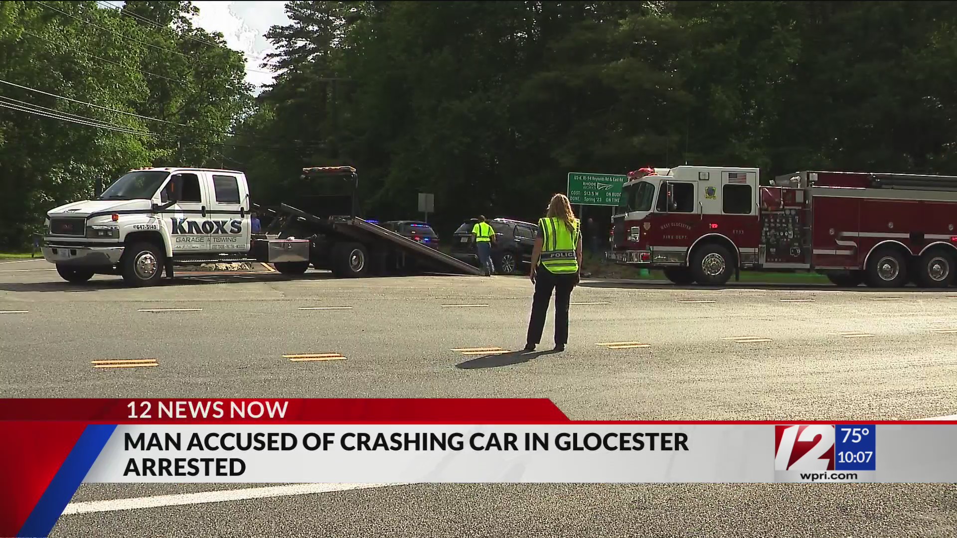 Police: Glocester crash suspect arrested after trying to steal boat ...
