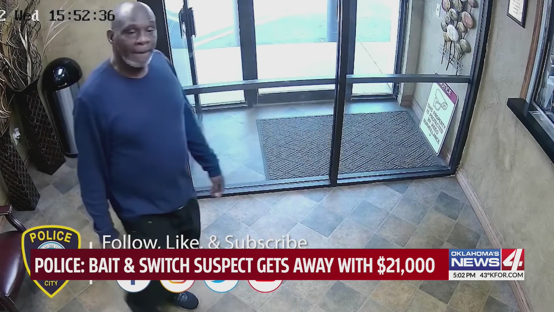 Police: Bait & Switch suspect gets away with $21,000 – KFOR.com ...