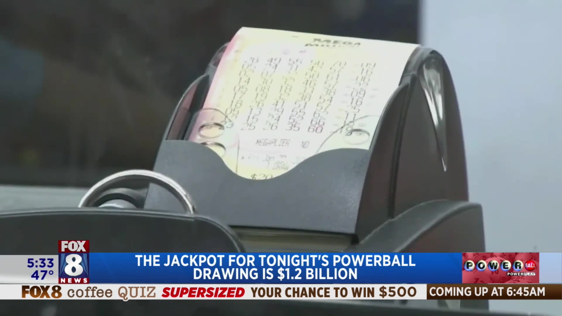 Big Jackpot! Powerball drawing tonight for 1.2 $billion – Fox 8 ...