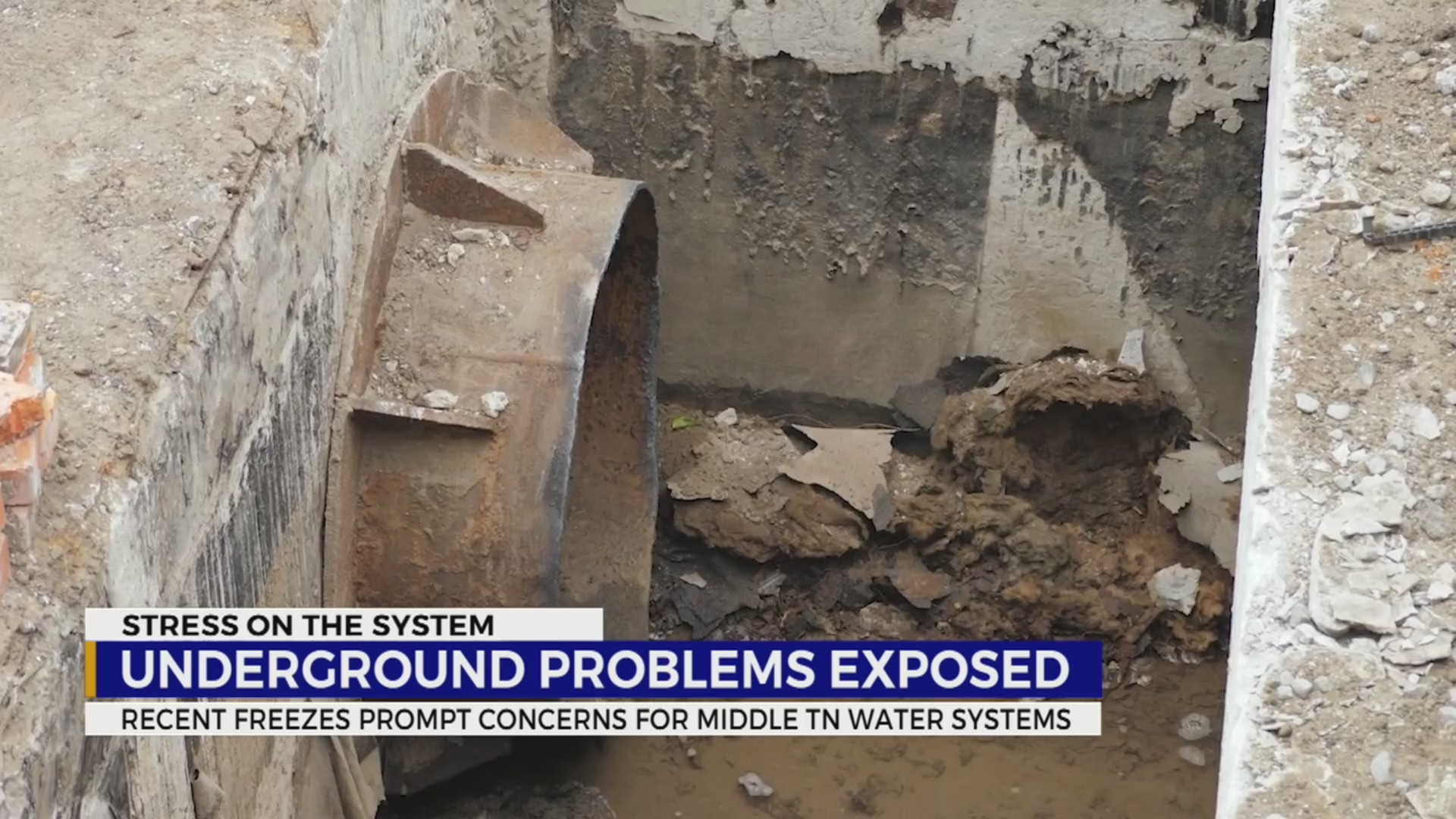 Underground problems exposed – WKRN News 2