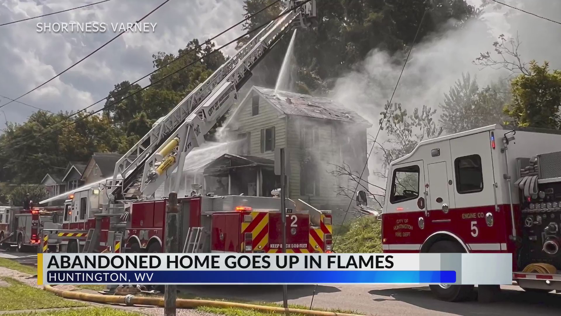 Crews respond to house fire in Huntington – WOWK 13 News