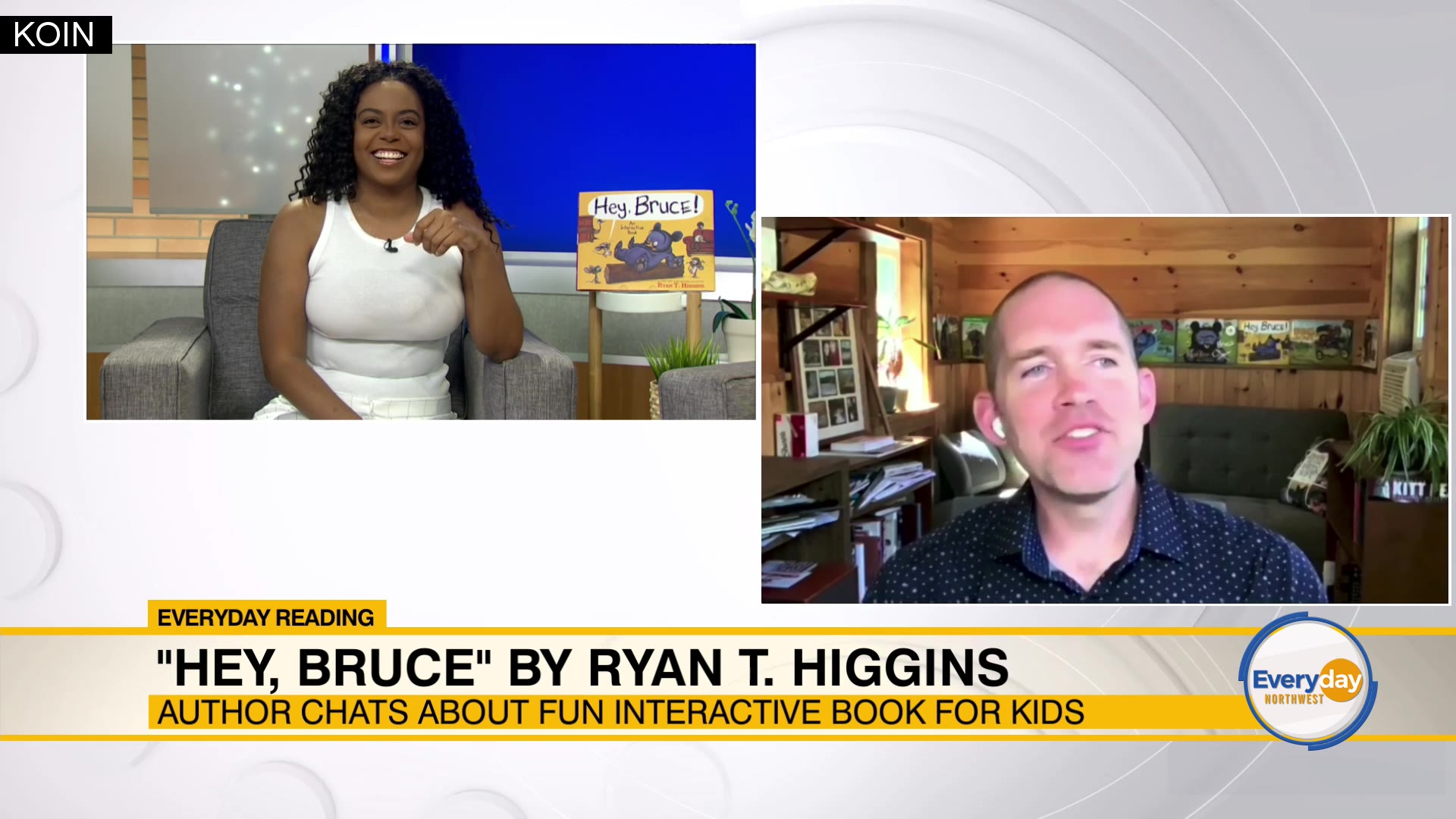 “Hey, Bruce” By Ryan T. Higgins – KOIN.com