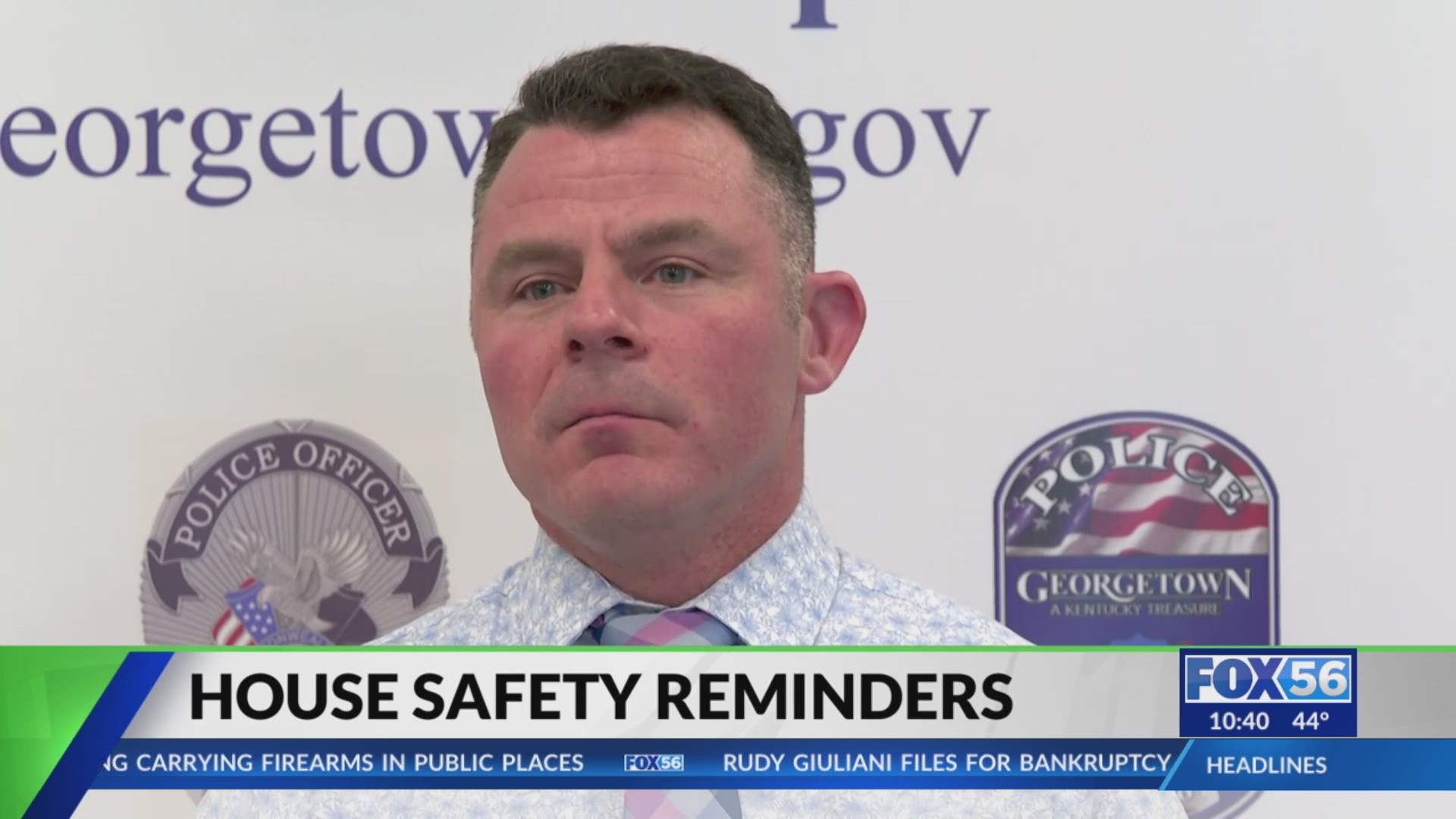 Georgetown PD reminding community to make sure their homes are secure – FOX 56 News