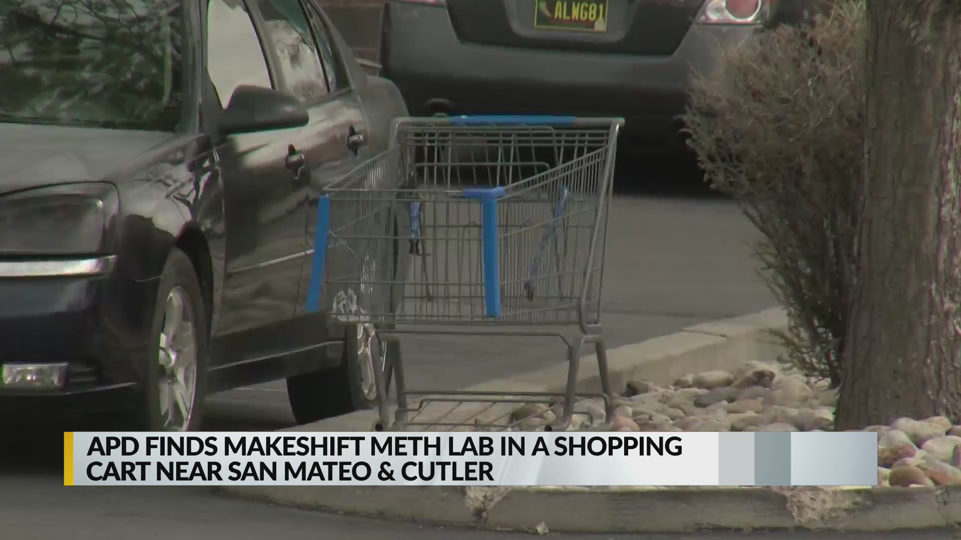 Police find makeshift meth lab in a shopping cart – KRQE NEWS 13 ...