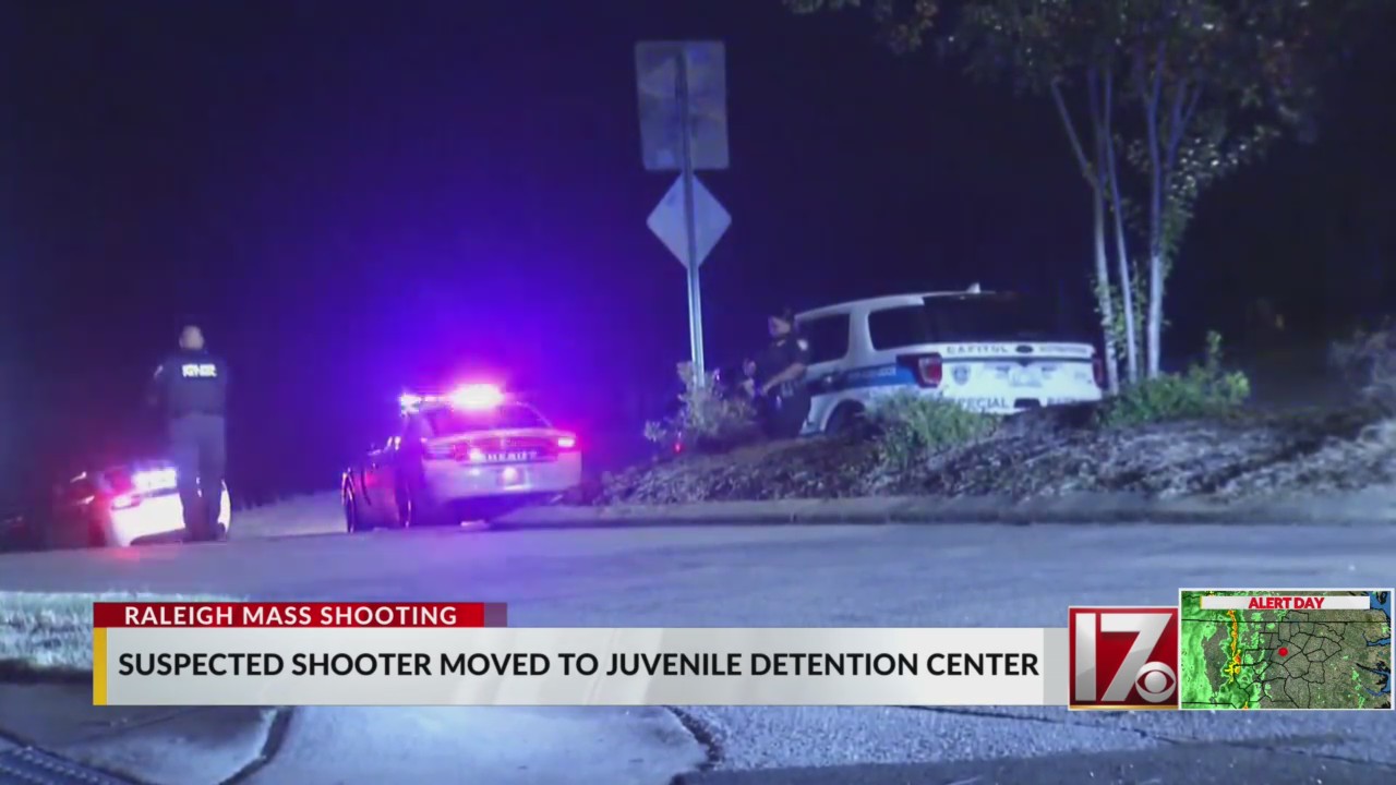 Suspected Raleigh mass shooter moved to juvenile detention center – CBS17.com