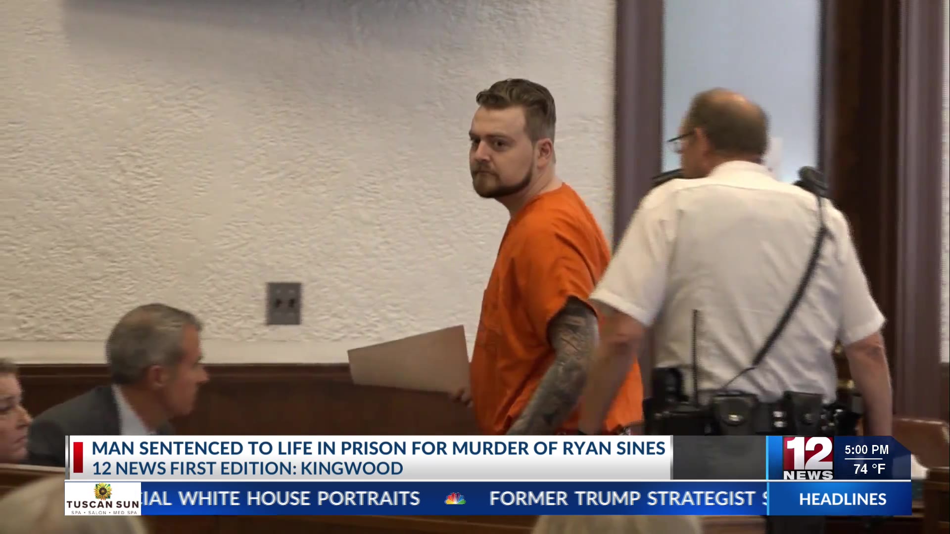 Man sentenced to life in prison for murder of Ryan Sines – WBOY.com