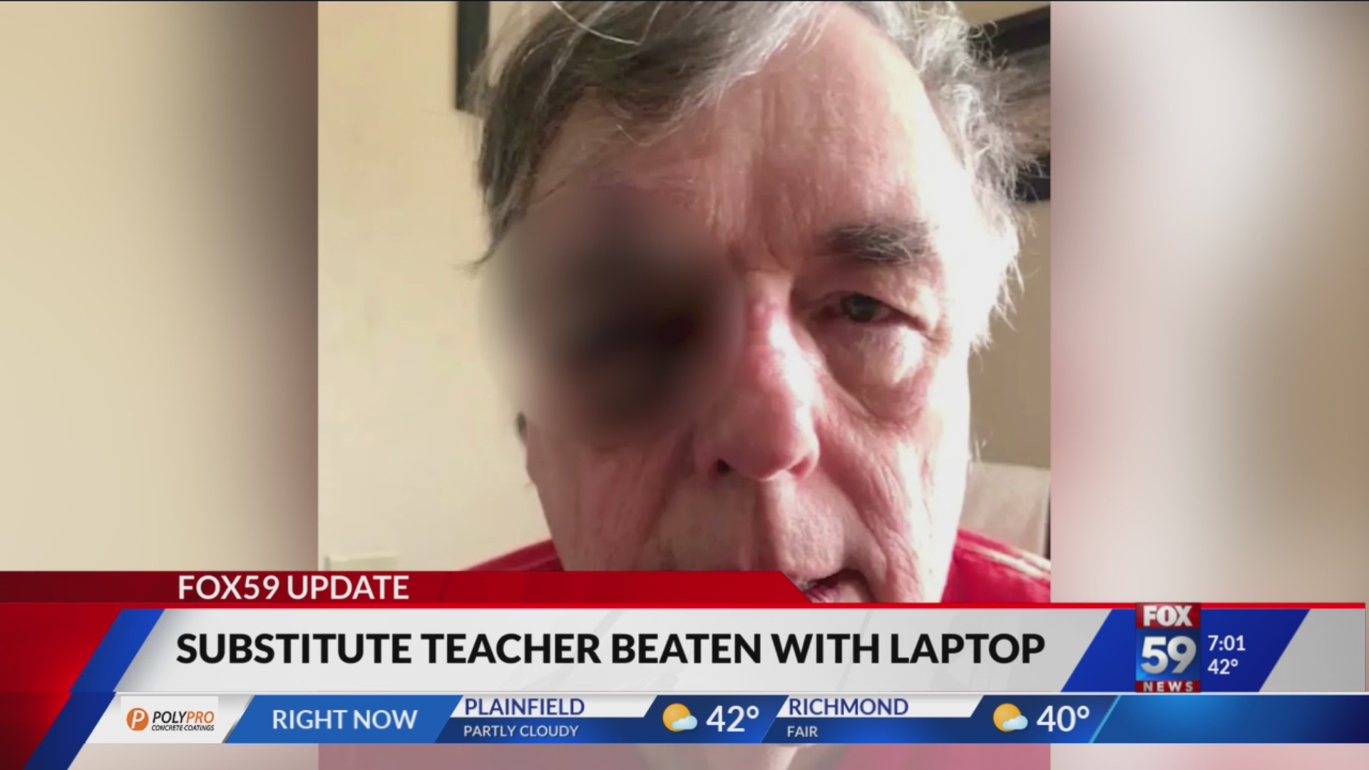Indy substitute teacher says Perry Meridian HS student attacked him ...
