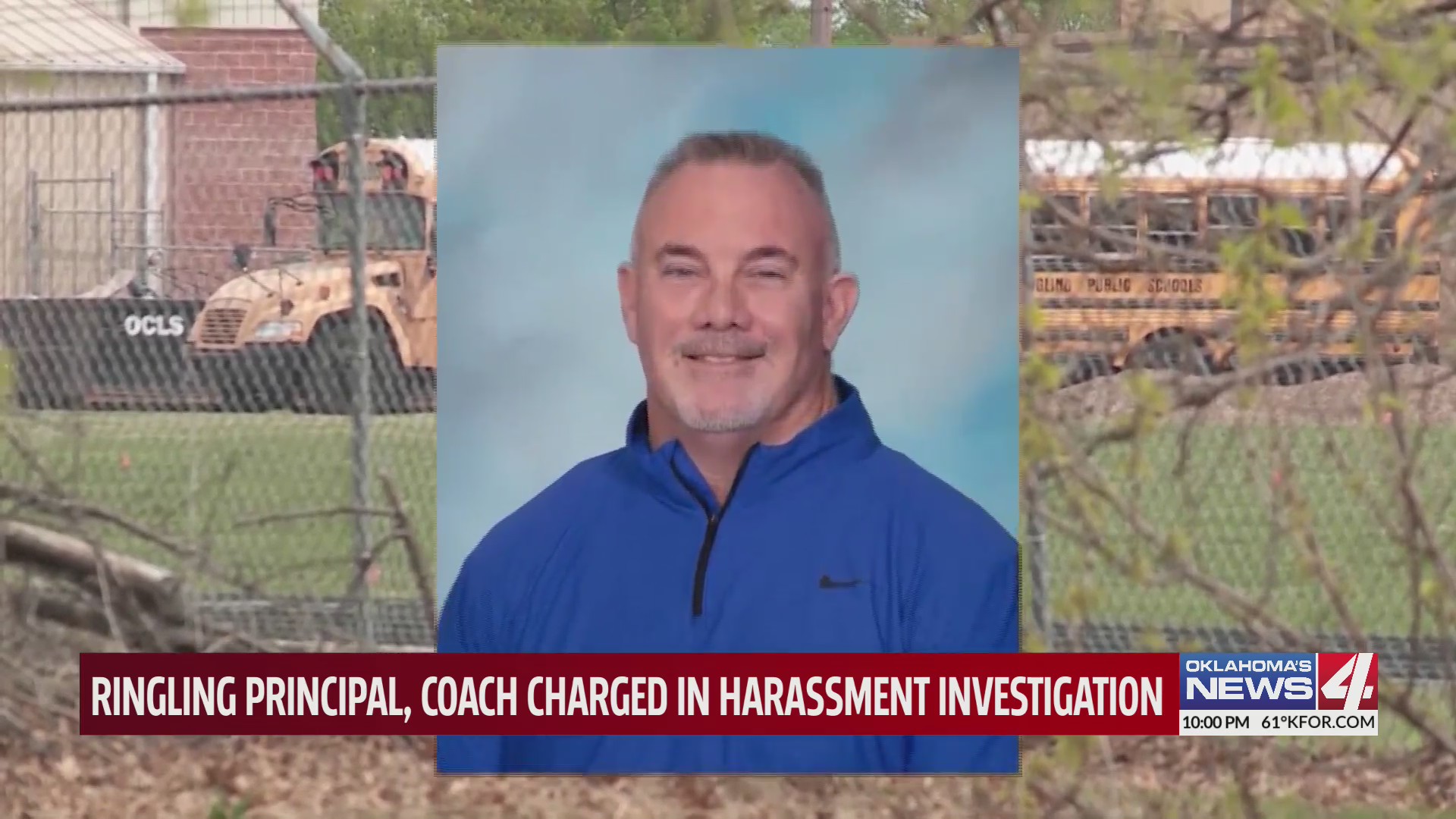 Ringling principal, coach charged in harassment investigation – KFOR ...