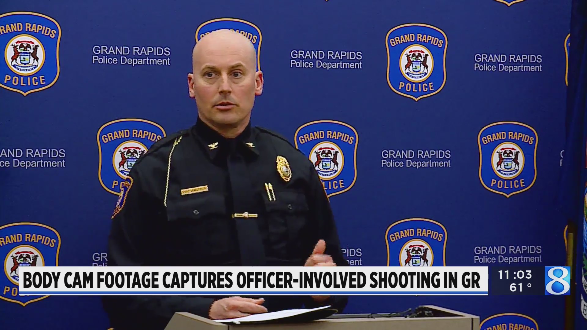 GRPD: Video shows suspect fire at officers first in shootout – WOODTV.com