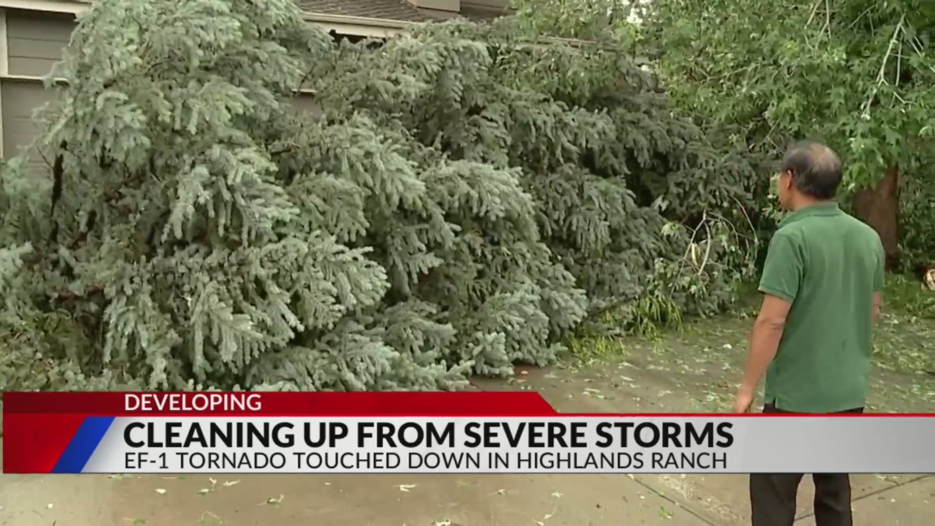 Homeowners clean up after Highlands Ranch tornado – FOX31 Denver