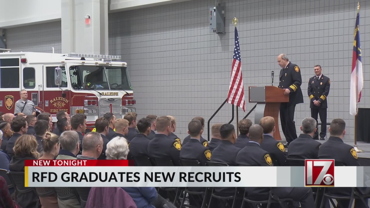 Raleigh Fire Department recruits – CBS17.com
