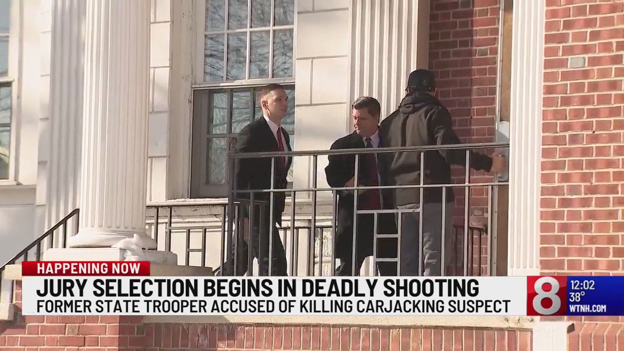 Jury selection begins in trial of Connecticut trooper who fatally shot ...