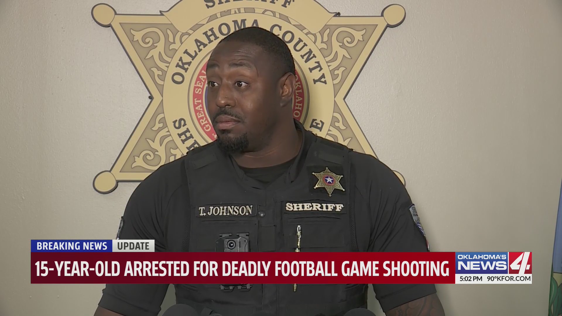 15-year-old arrested for deadly football game shooting – KFOR.com ...
