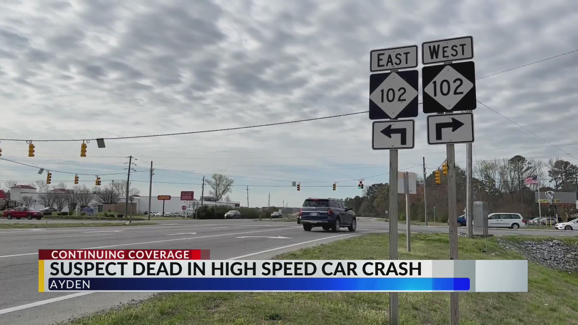 Police chase leads to crash in Ayden; suspect killed, two injured – WNCT