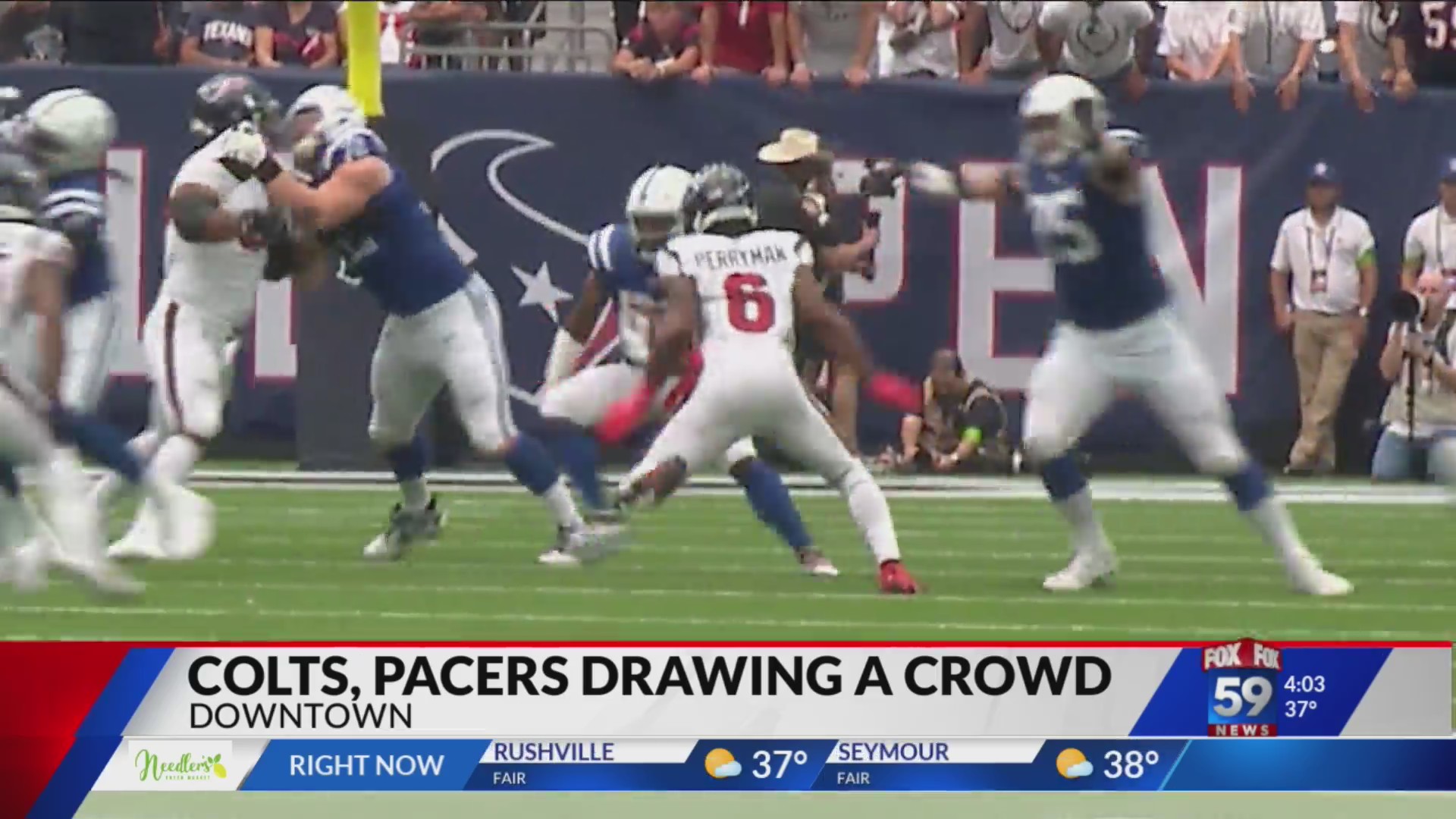 Colts and Pacers Saturday doubleheader expected to fill downtown Indy ...