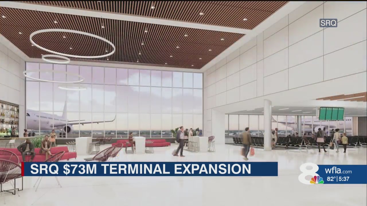 SRQ Airport breaks ground on $73 million terminal expansion amid ...