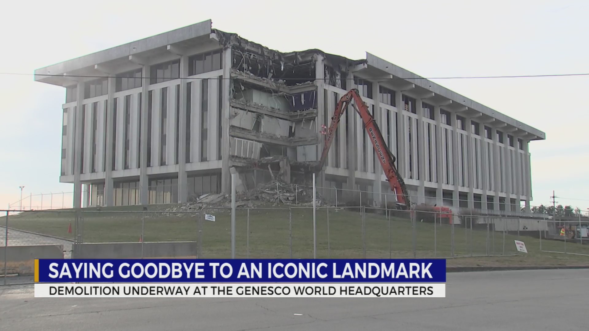 Demolition underway at the Genesco World Headquarters – WKRN News 2