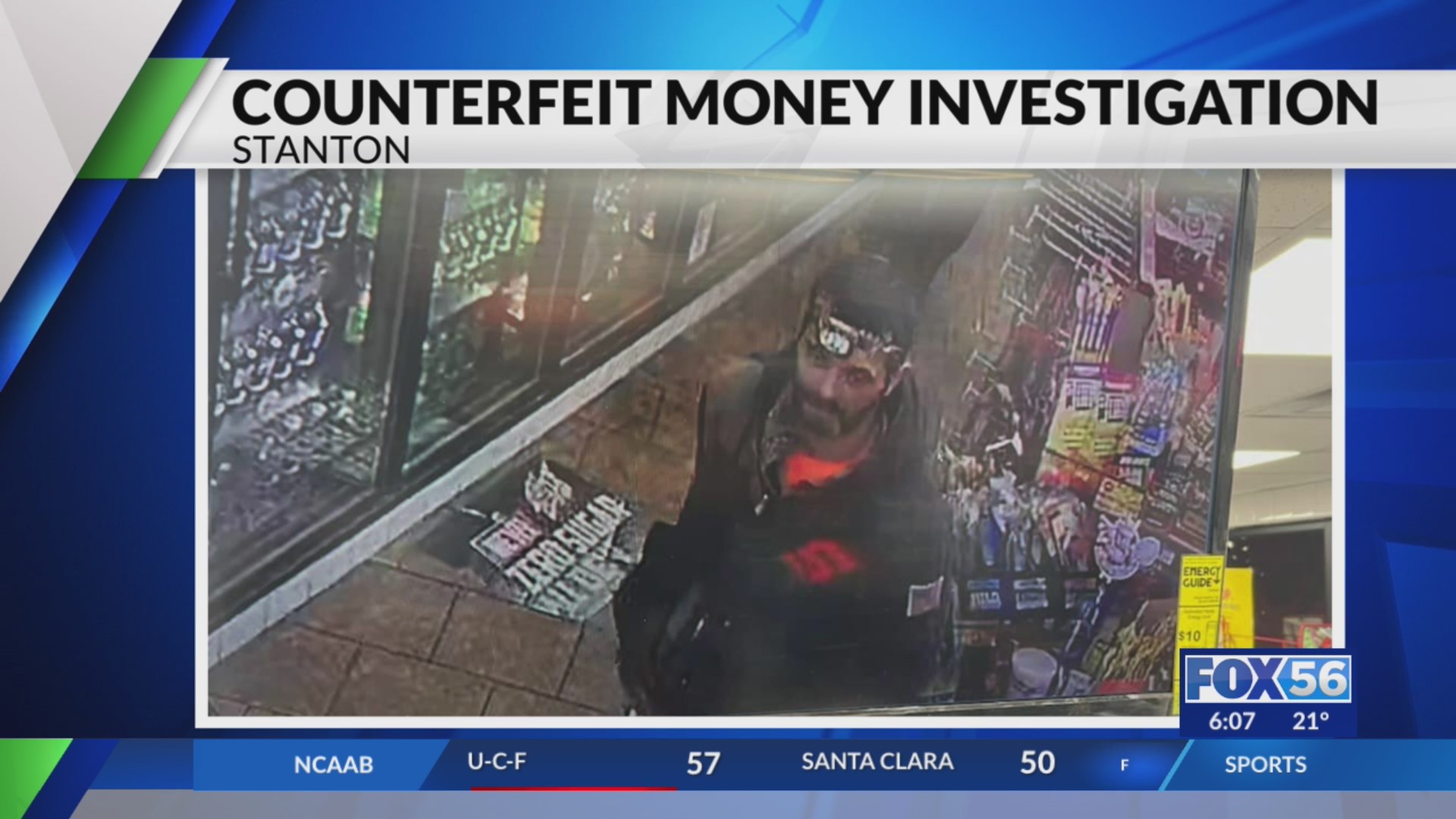 Stanton police seek man accused in counterfeit money case – FOX 56 News