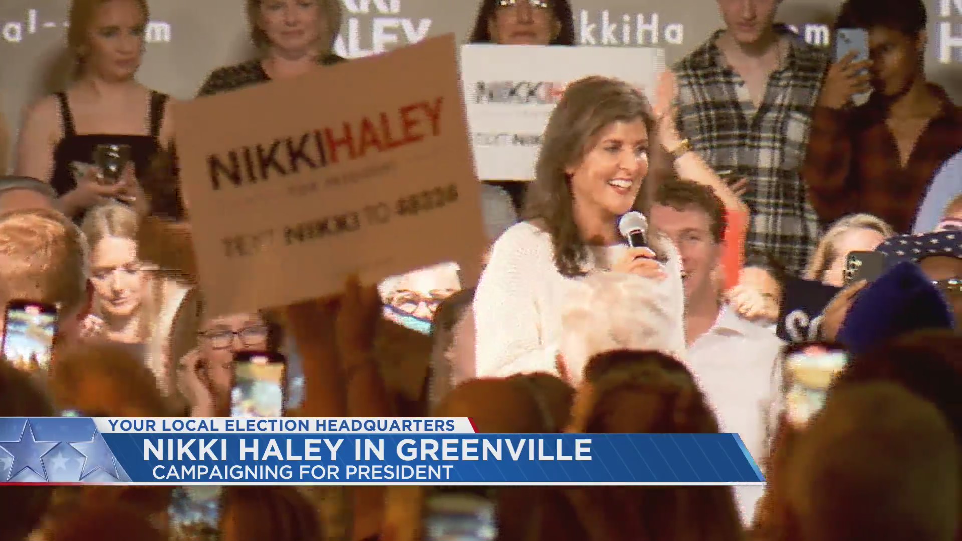 Nikki Haley holds 2024 campaign event in Greenville – WSPA 7NEWS