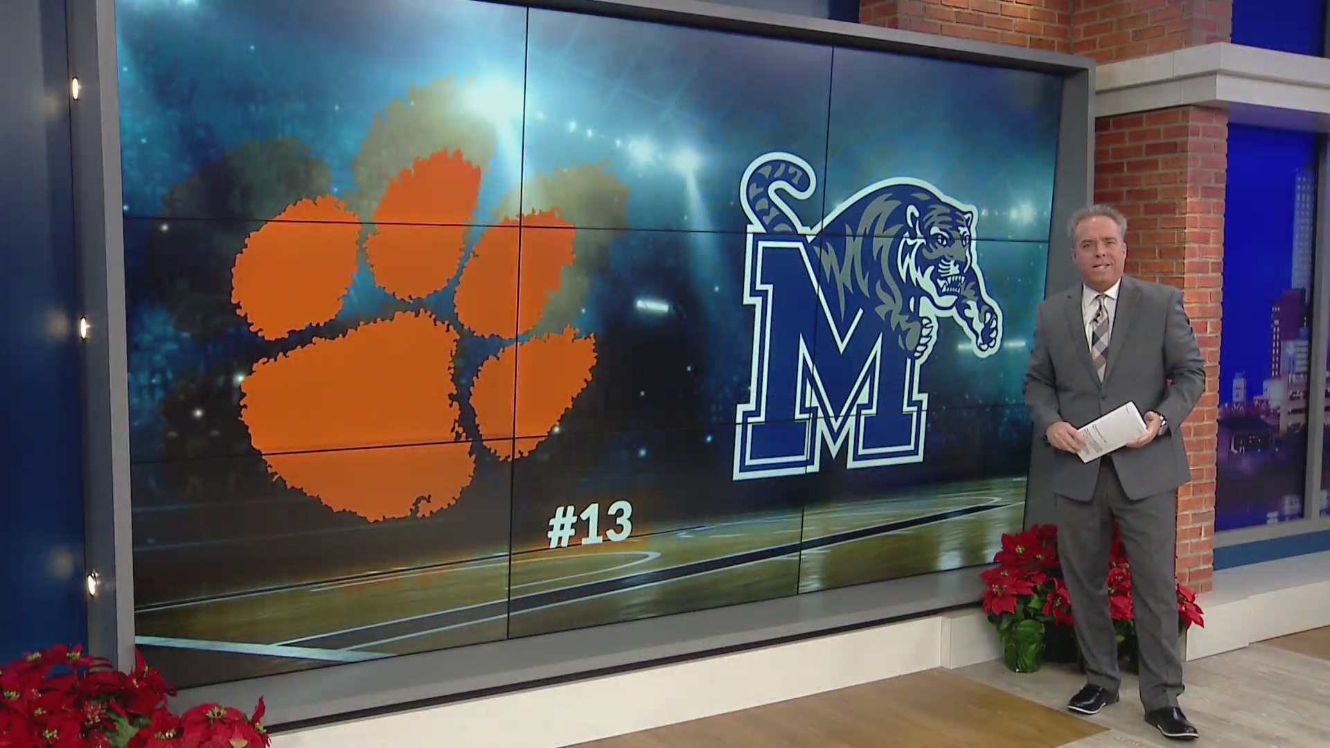 Memphis gears up for showdown with undefeated Clemson – WREG.com