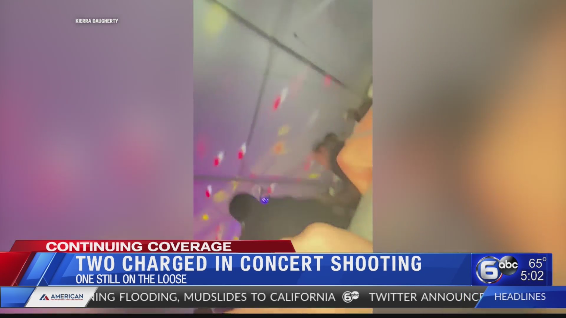 Two charged in concert shooting, one still on the loose – WATE 6 On ...
