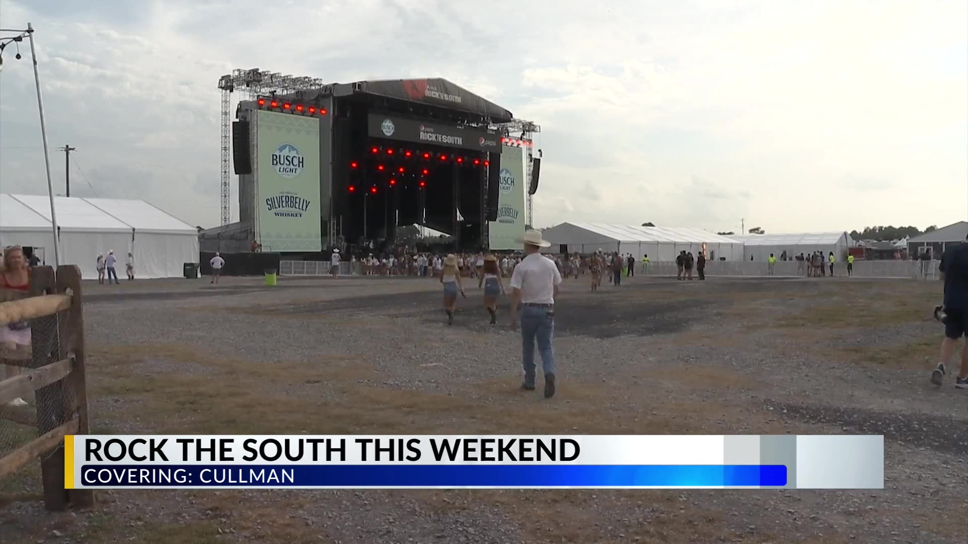 FIRST NIGHT OF PEPSI ROCK THE SOUTH IN CULLMAN – CBS 42