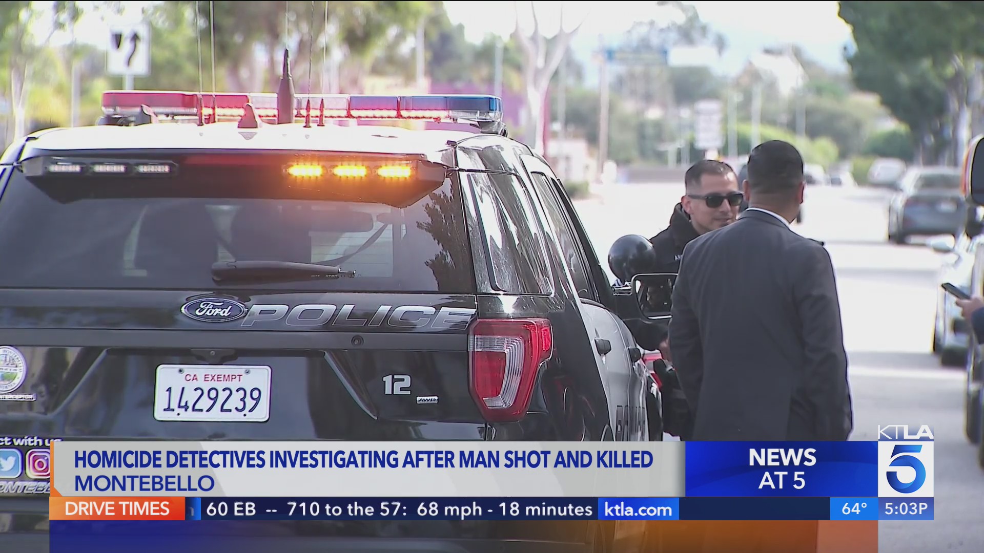 Detectives investigating shooting death of man in Montebello – KTLA