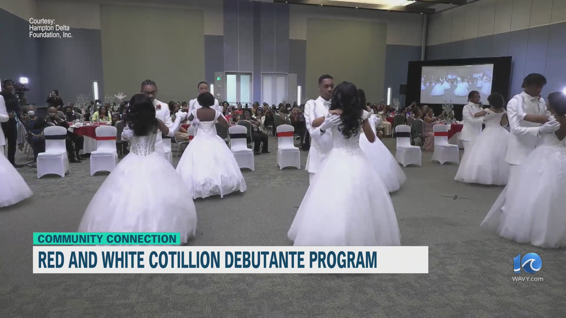 Red and White Cotillion Debutante Program – WAVY.com