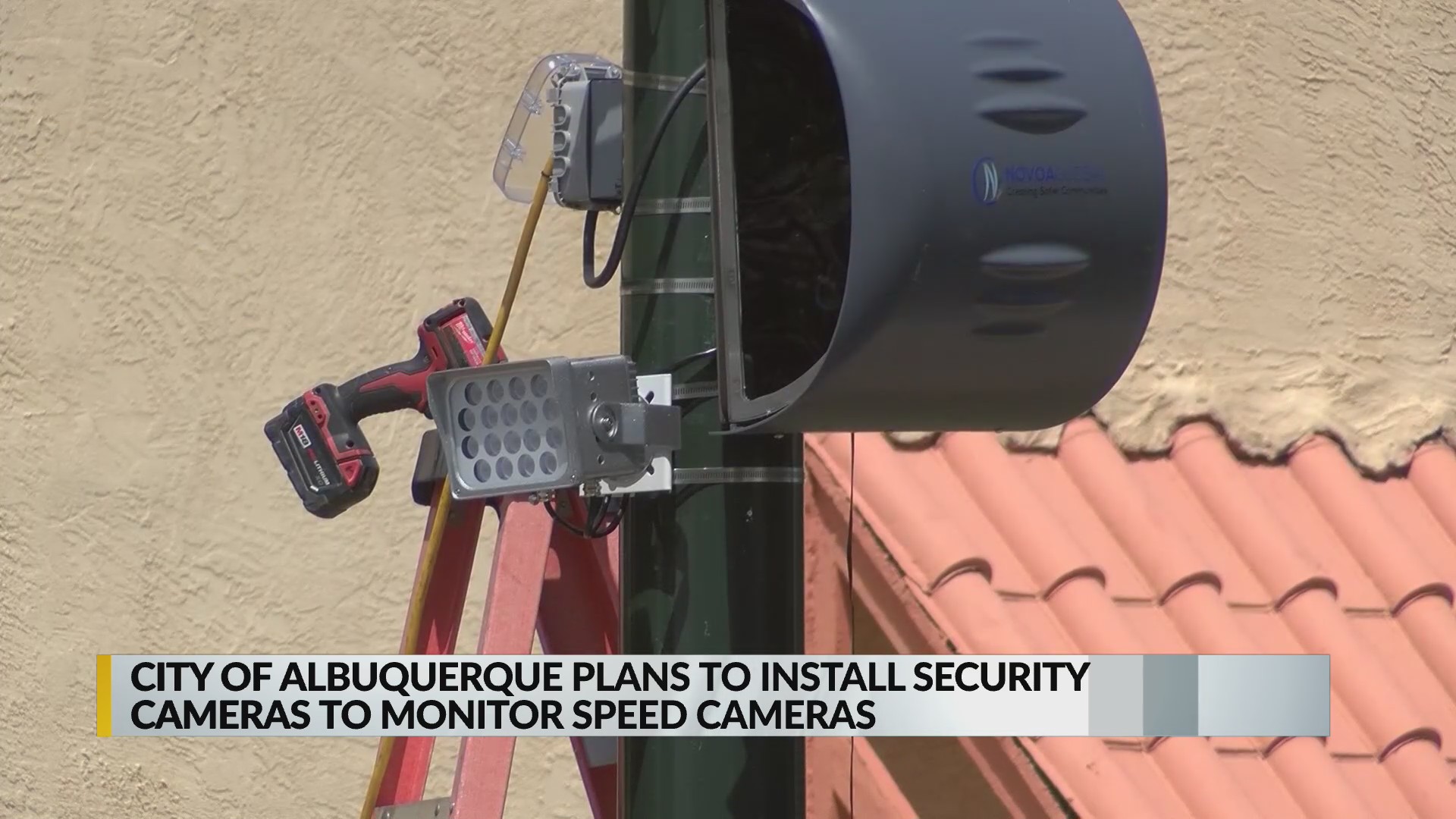 Albuquerque to install security cameras to monitor new speed cameras ...