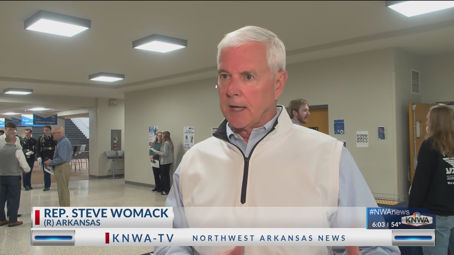 Womack hosts military events at NWA and River Valley high schools ...