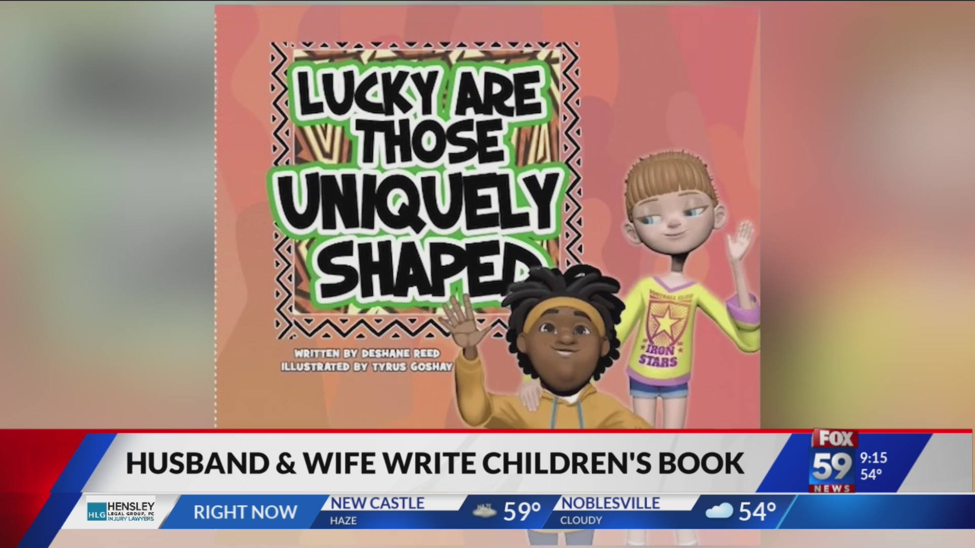 Barbara & Deshane Reed Children’s Book: Lucky Are Those Uniquely Shaped ...